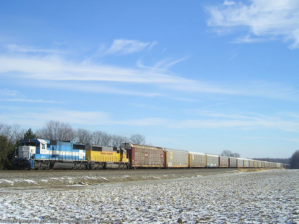 GMTX 9075 On NS 288 Westbound